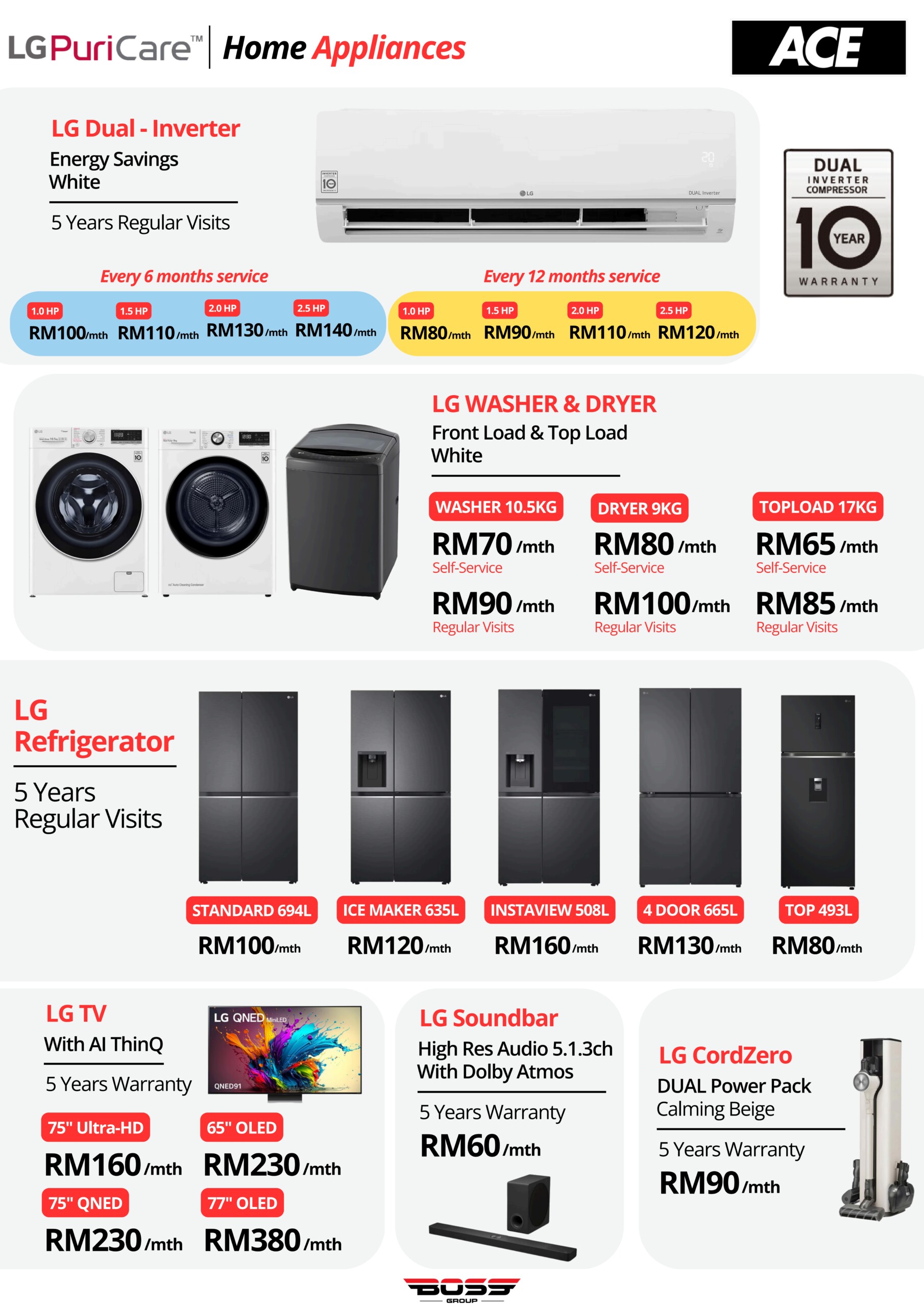 LG Rent-Up™ » Complete Your Home In A Cost-effective Way